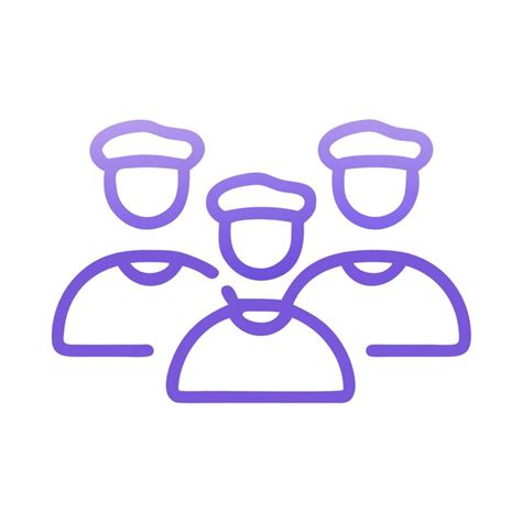 Иллюстрация прозрачного векторного слоя Flat Group Icon Png Премиум