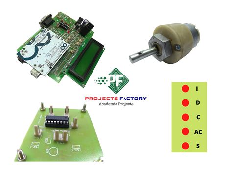 Dc Motor Speed And Direction Control Electrical And Electronics Projects Academic Projects