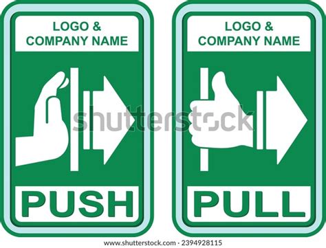Push Pull Symbol Vector Design Templet Stock Vector Royalty Free Shutterstock