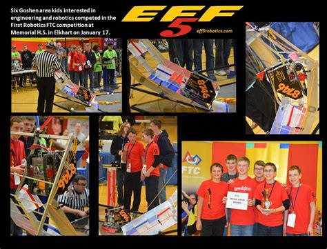 Eff 5 Robotics First Tech Team Ftc 8746 Using A Love For Robotics