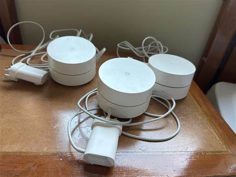 Google Wifi Mesh 3 Unit Bundle Computers Tech Parts Accessories Networking On Carousell