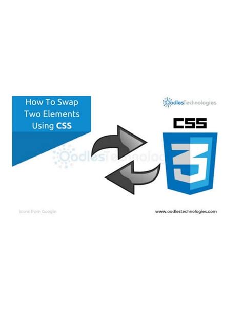 How To Swap Two Elements Using Css Pdf