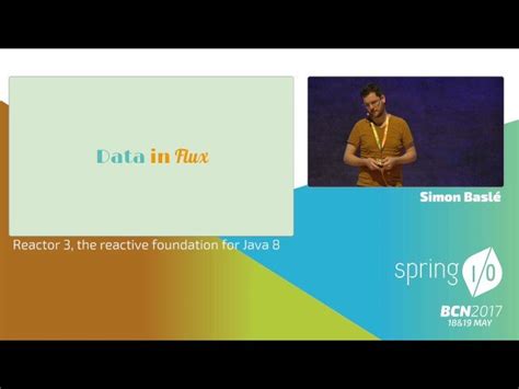 Spring Io Talk Reactor 3 The Reactive Foundation For Java 8 And Spring 5 From Spring Io