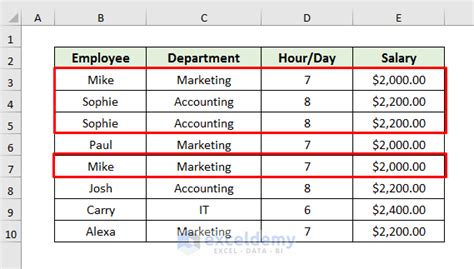 How To Delete Duplicate Rows In Excel Using Vba 8 Methods