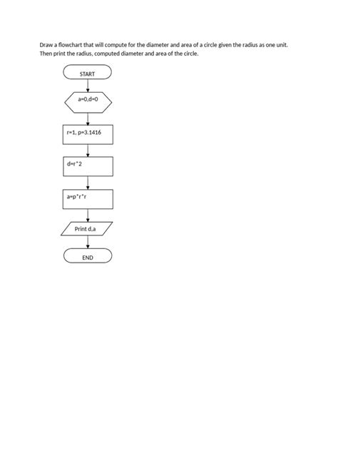 Flowchart Exercises With Answers Pdf Elementary Geometry