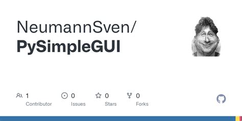 Github Neumannsvenpysimplegui