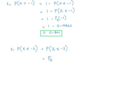 SOLVED Let And Be Two Normal Random Variables With Means And Respectively And