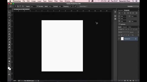 how to open new file in photoshop part 1 youtube