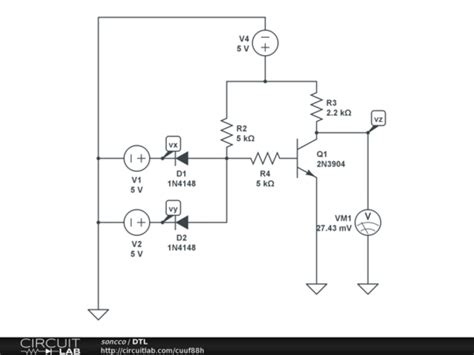 Dtl Circuitlab Dtl Circuitlab