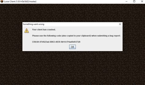 Lunar Client Crash Hypixel Forums