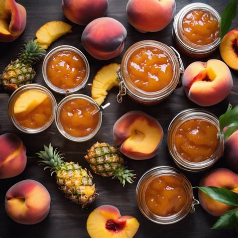 Peach And Pineapple Jam Kk Cakez And Such Jammy Jam Creations