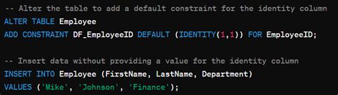 How To Fix Cannot Insert Explicit Value For Identity Column In Table In Sql Geeksforgeeks