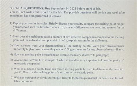 Solved Lab 2 Post Lab Question 7 Type An Introduction S