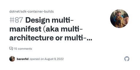 Design Multi Manifest Aka Multi Architecture Or Multi Rid Publishing · Issue 87 · Dotnetsdk