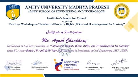 Ayush Chaudhary On Linkedin Iprights Startupjourney Amitybusinessschool