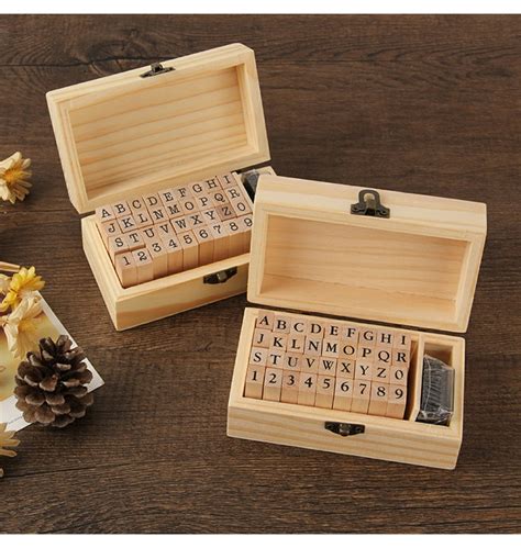 빈티지 알파벳 숫자 대문자 기호 다꾸 스탬프 세트 5종 티몬