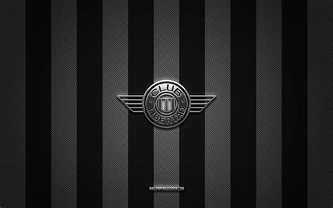 다운로드 클럽 리버 타드 로고 파라과이 축구 팀 Paraguayan Primera Division 검은 흰색 탄소 배경 클럽 리버 타드 엠블럼 축구 클럽 리버