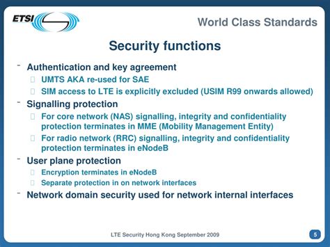 PPT LTE SAE Security Implications Functions PowerPoint Presentation ID