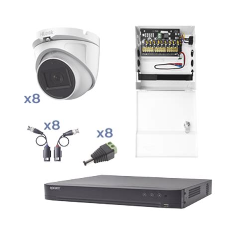 Opiniones Sobre Epcom Kit De Vigilancia Ev 4008turbo D De 8 Cámaras Cctv Domo Y 8 Canales Con