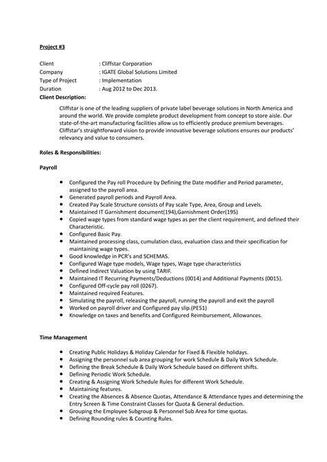Update CV PDF