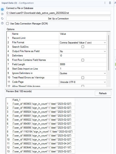 Solved Only Getting The First Record When Parsing Json Fi Alteryx