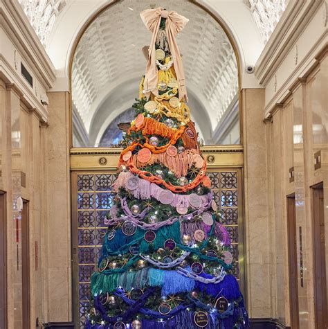 The 10 Most Dazzling Designer Christmas Trees At Luxury Hotels