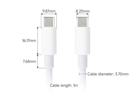 Cabo De Dados De Carregamento Rápido Tipo C A Tipo C De 100 W