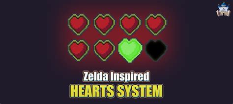 Zelda Inspired Hearts System Plugin For Rpg Maker Mz By Sang Hendrix