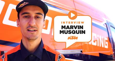 Marvin Musquin « Bien Me Préparer
