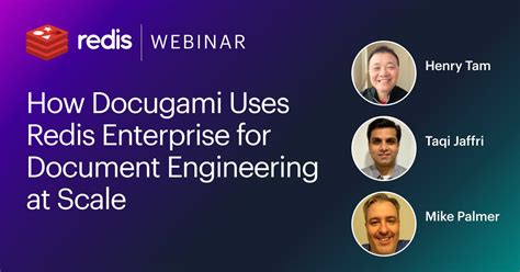 How Docugami Uses Redis For Document Engineering And Kg Rag At Scale Redis