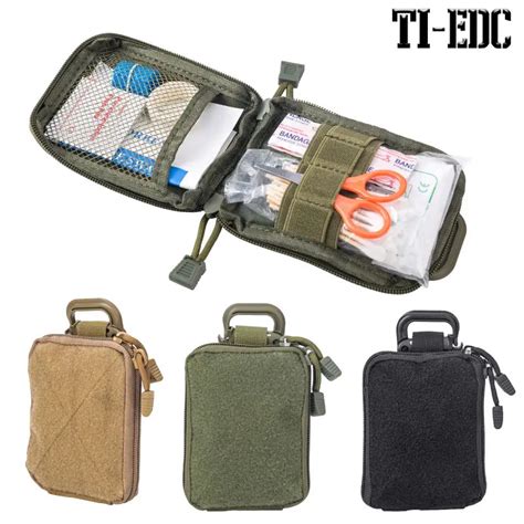 미니 전술 Molle Edc 컴팩트 포켓 오거나이저 파우치 유틸리티 파우치 의료 오거나이저 보관 파우치 허리 팩 응급 처치사냥 가방 Aliexpress