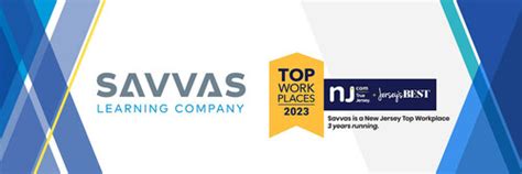 Savvas Learning Company Named A 2023 New Jersey Top Workplace