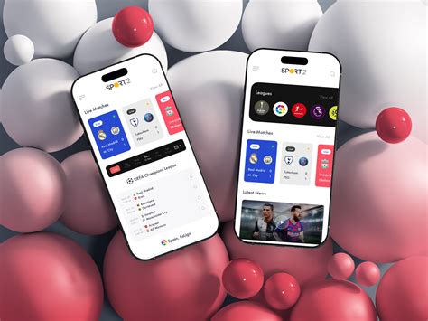 sport 2 football live score sports app ui ux design by ridoy rock