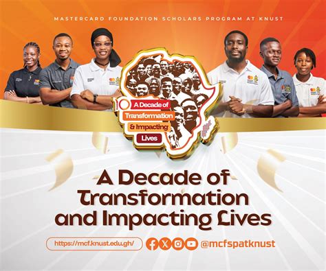 Knust Marks 10 Years Of Mastercard Foundation Scholars Program With