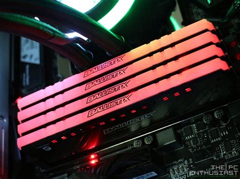 Ballistix Tactical Tracer Rgb Ddr4 2666 Review Finally An Rgb Gaming