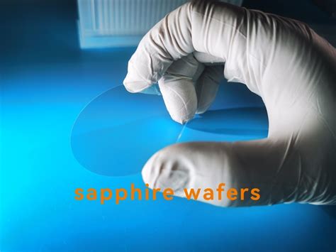 2inch 4inch 6inch Sapphire Wafer Substrate Single Crystal C Miscut A