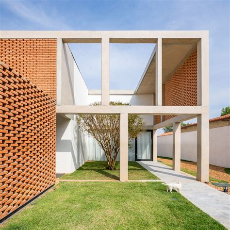 Casa Grid Features Brick Screens Set Into Concrete Frames