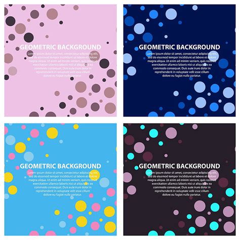 추상적 인 기하학적 패턴 및 벡터의 집합 Eps Ai Uidownload