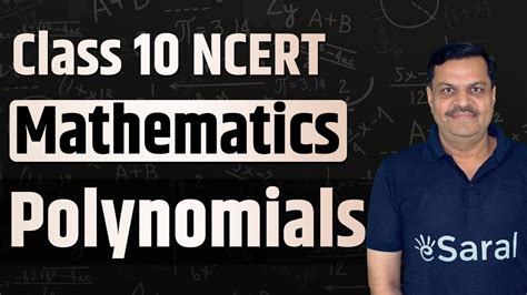 Polynomials Class 10th Ncert Maths Chapter 2 Part 1 Introduction