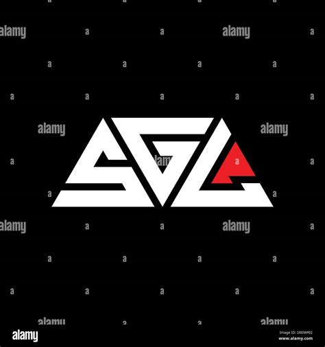 Sgl Triangle Letter Logo Design With Triangle Shape Sgl Triangle Logo Design Monogram Sgl