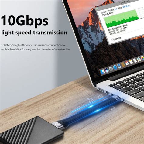 สาย Usb ตัวผู้ตัวเมียเป็น Type C Usb31สายชาร์จเร็วแบบสั้นยืดหยุ่นอุปกรณ์เสริมสำหรับโทรศัพท์