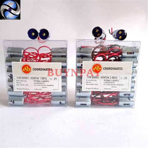 Jual Fitting Soket Socket Bohlam Lampu Rem Mobil Kaki 1 Kaki 2 Shopee