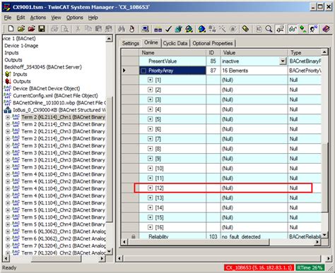 Example Linking Of Binaryinput And Binaryoutput Objects In The Plc Program