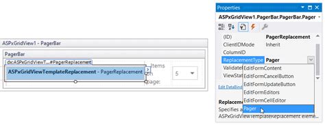 Template Replacements Aspnet Web Forms Controls Devexpress