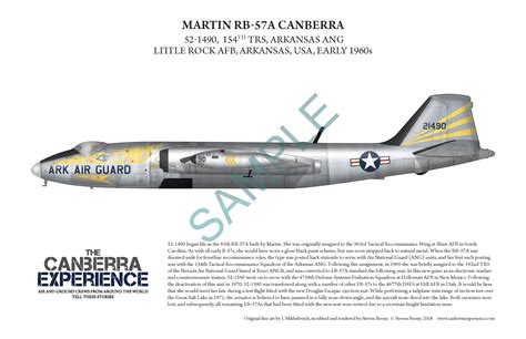 Usafang B 57 Canberra Prints The Canberra Experience