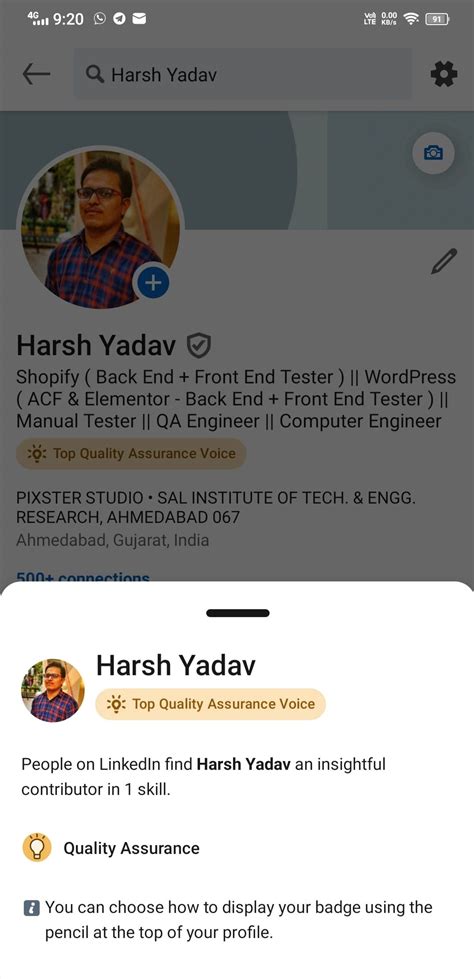 Harsh Yadav On Linkedin Software Testing Qa Qualityassurance Testing Linkedin…