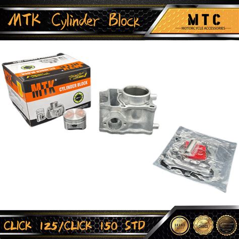 Mtk Cylinder Block Set Click 125 52 4mm Std Mtk Cylinder Block Set