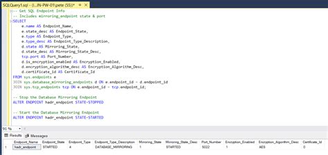 Troubleshooting Database Mirroring Issues In Sql Server Sql Dba Blog