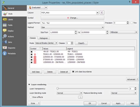 Qgis 210 Symbology Feature Preview Free And Open Source Gis Ramblings