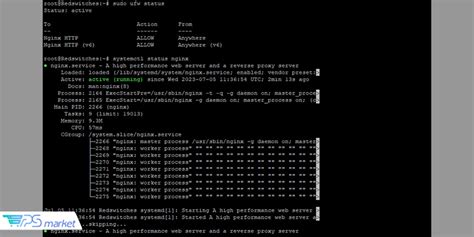 آموزش نصب Nginx در سرور اوبونتو 2204 Vpsmarket